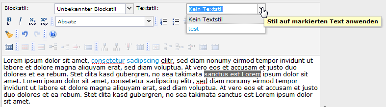 Typo3 How To Add An Element To The Rte Which Allows The User To Use A Defined Css Class